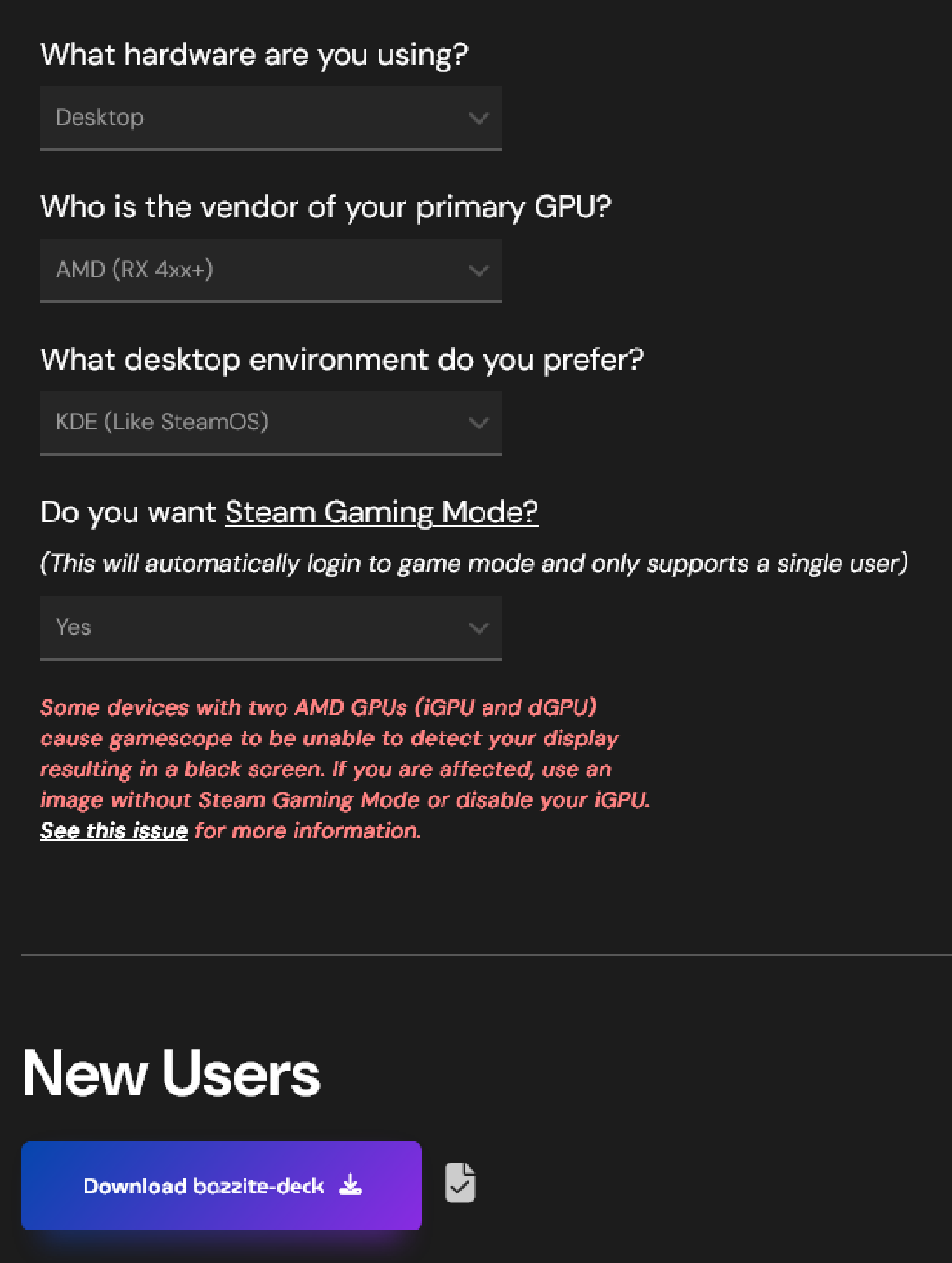 Using Bazzite to Game on Linux